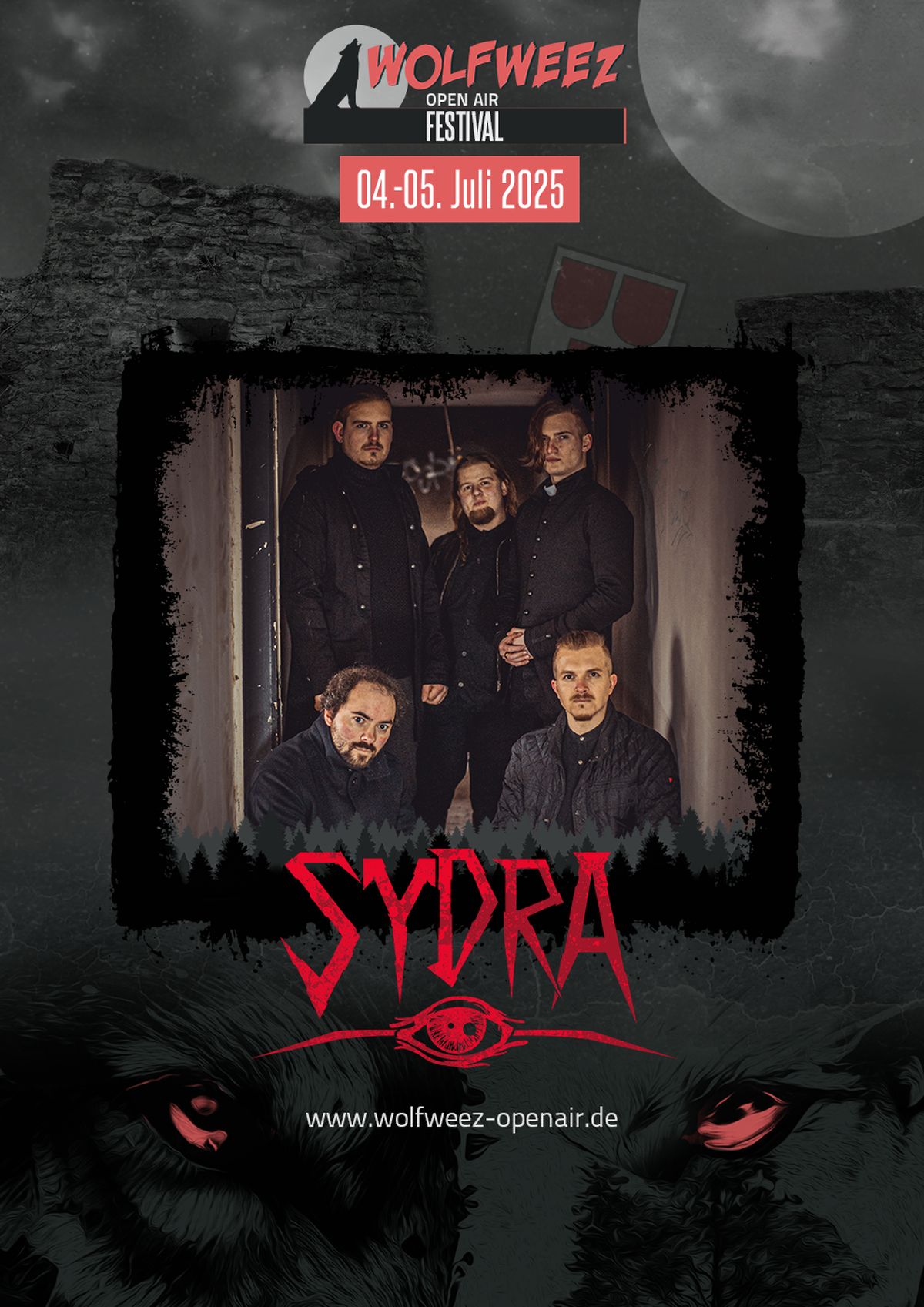 Line-up 2025: Sydra | News - Wolfweez Openair Festival