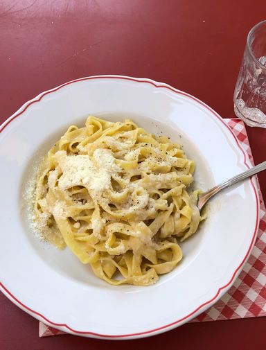 Roman carbonara recipe | Faraway Worlds