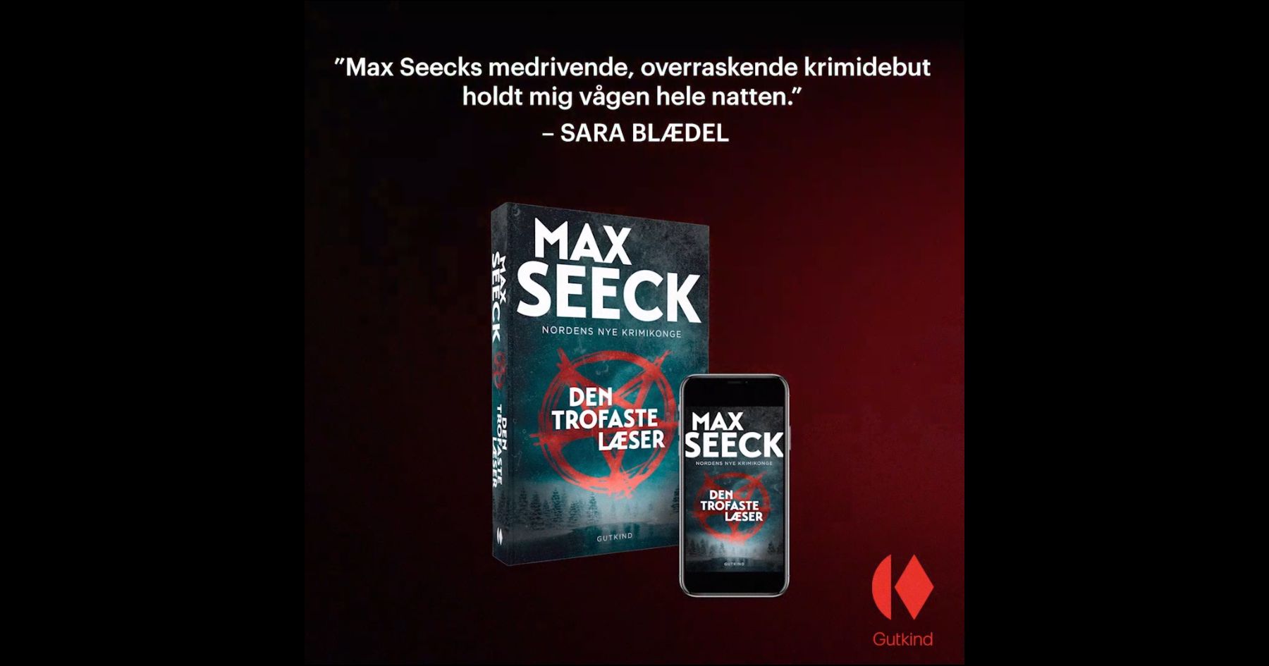 Bogtrailer: 'Den trofaste læser' af Max Seeck