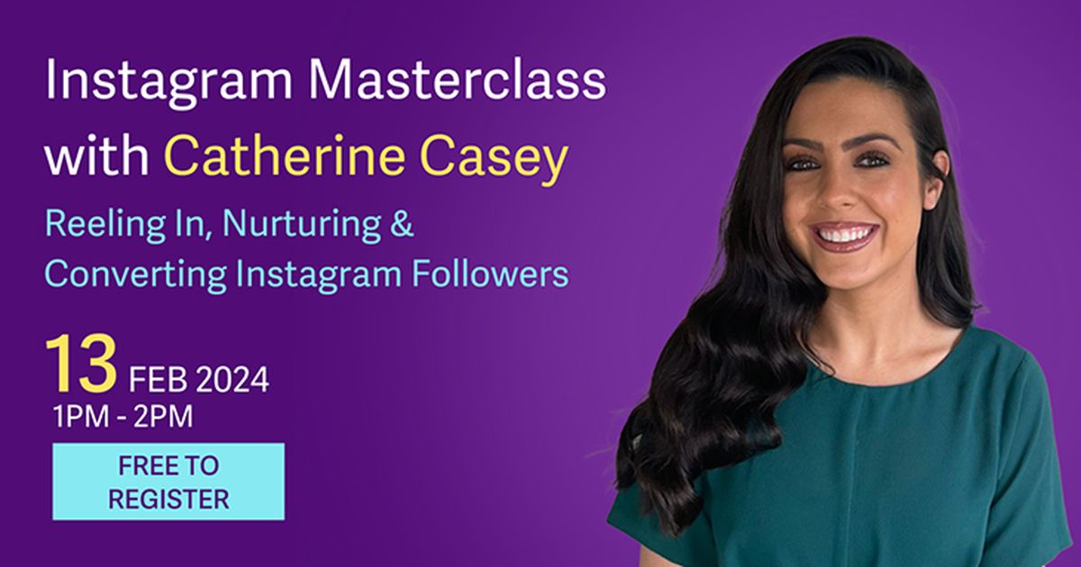 Instagram Masterclass with Catherine Casey