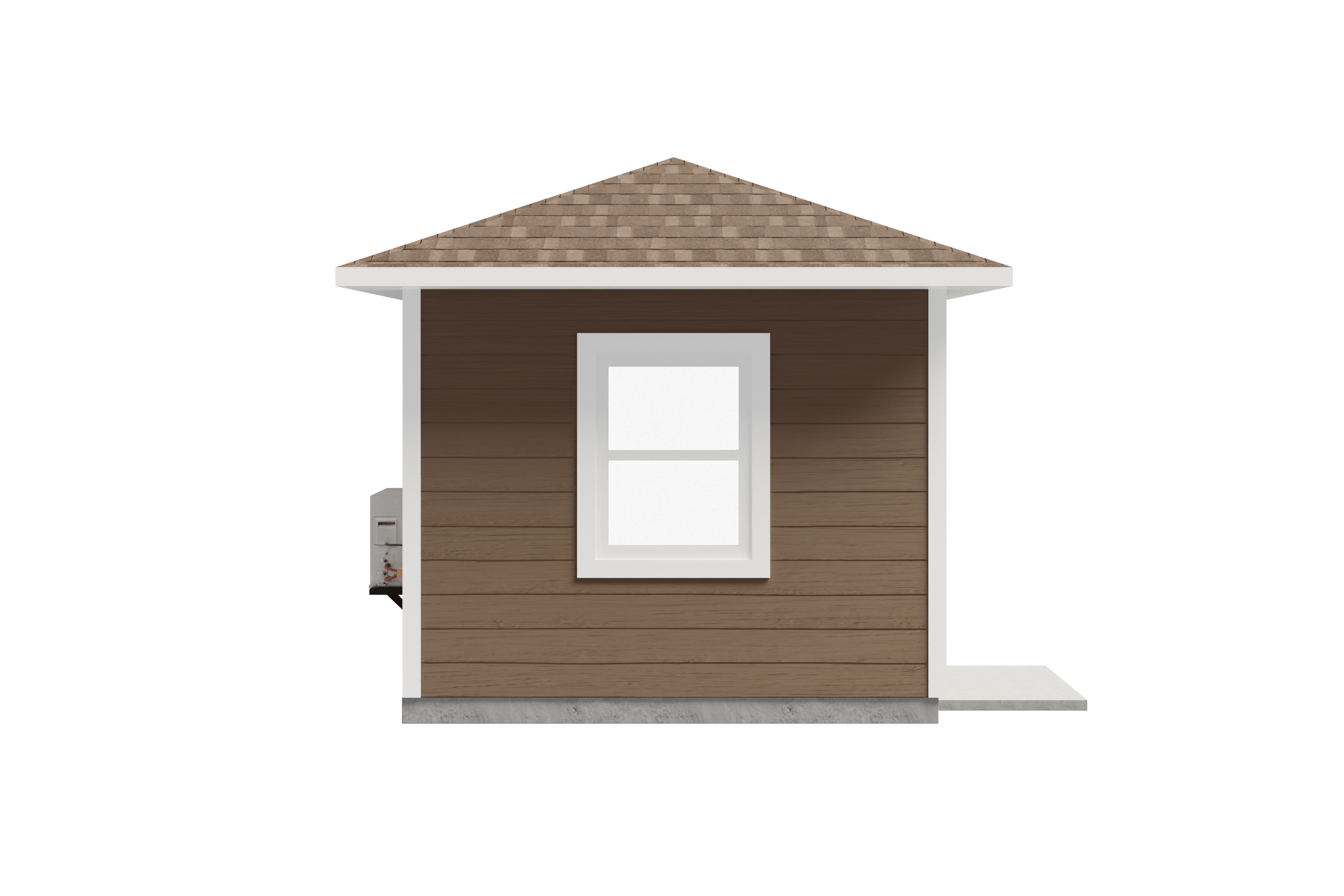 Backyard Office | Traditional 10' x 12' Office Shed