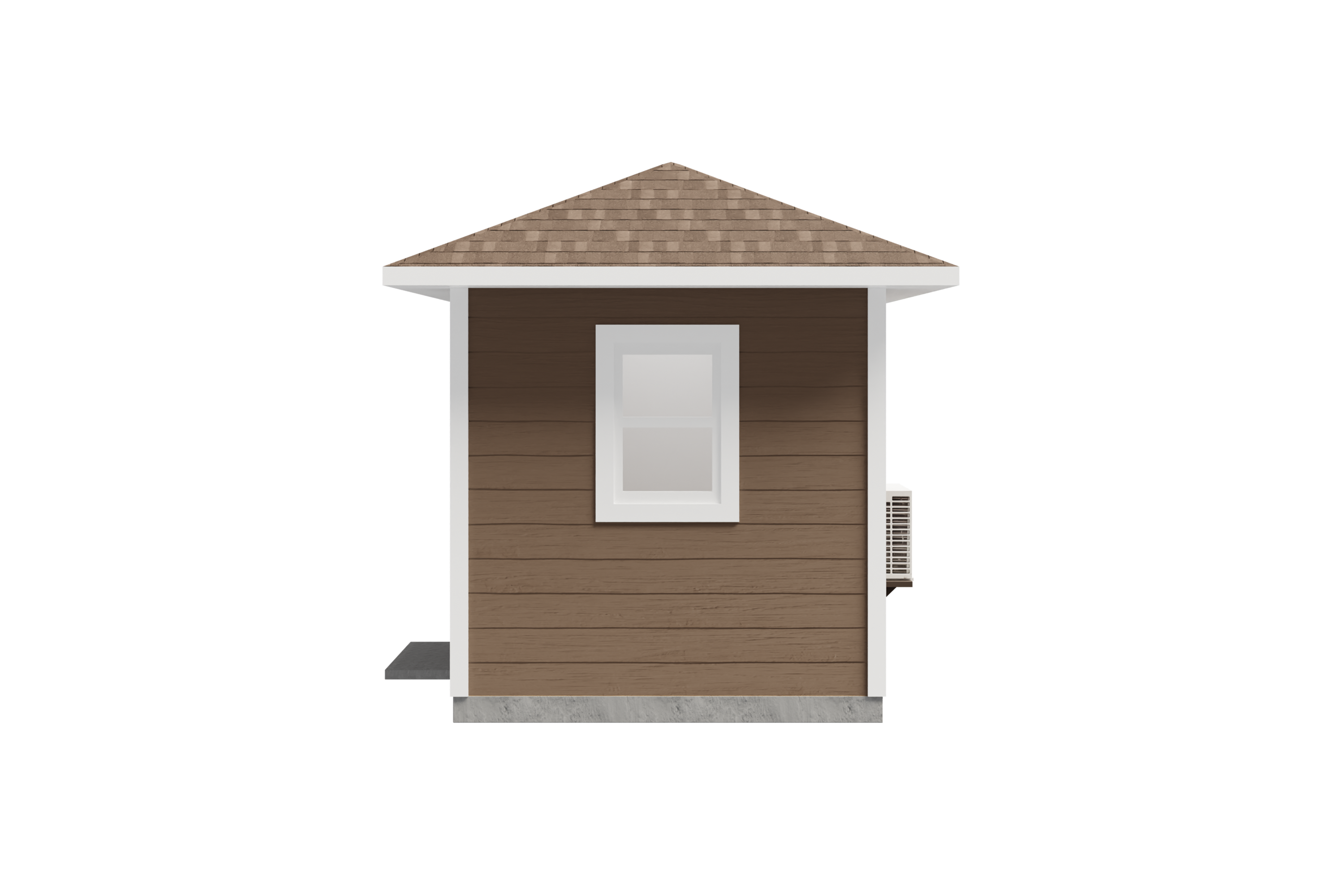 Backyard Office | Traditional 8' x 10' Office Shed