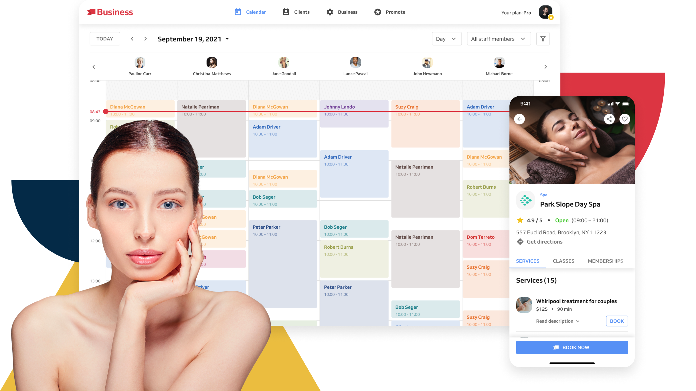 Spa booking software | Reservio Business