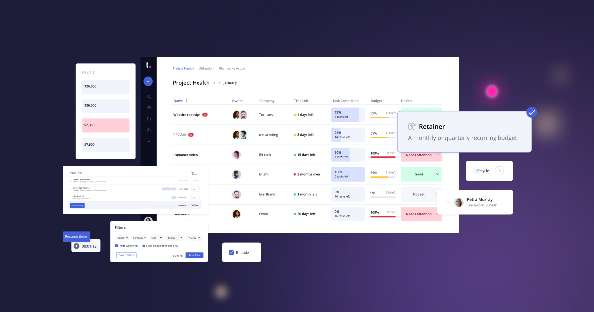 Product Tour: Features Made To Manage Client Work | Teamwork.com