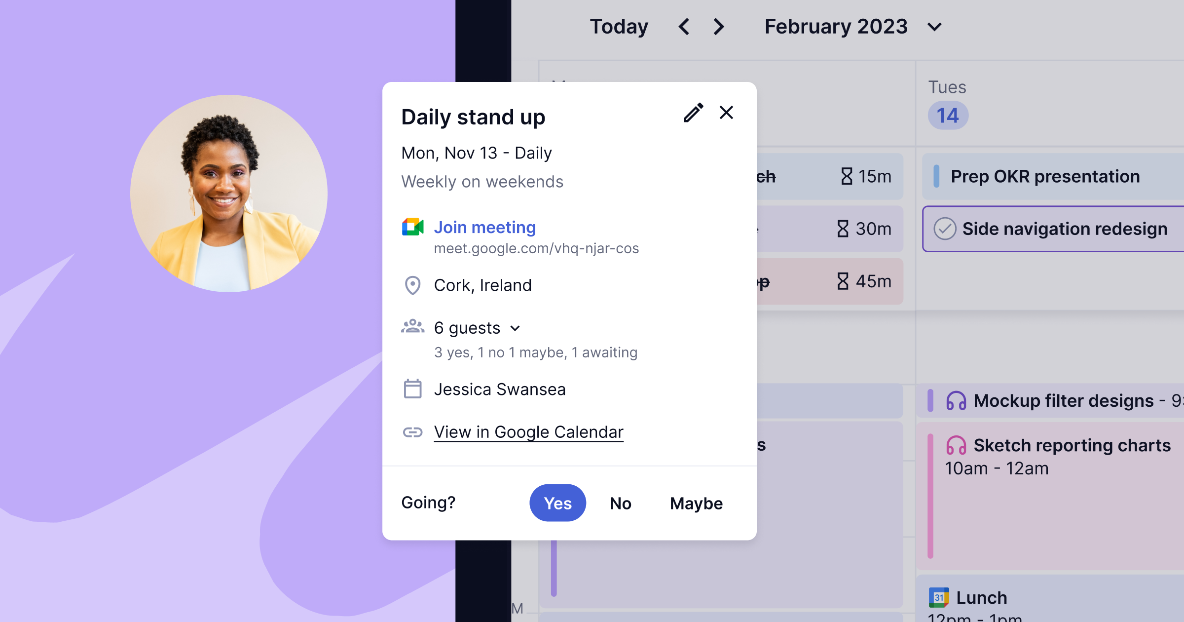My Calendar | Teamwork.com