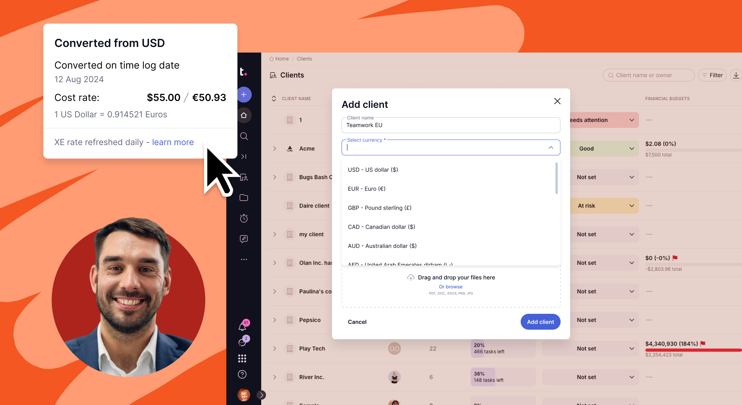 Multi-currency that flexes with your financial reality