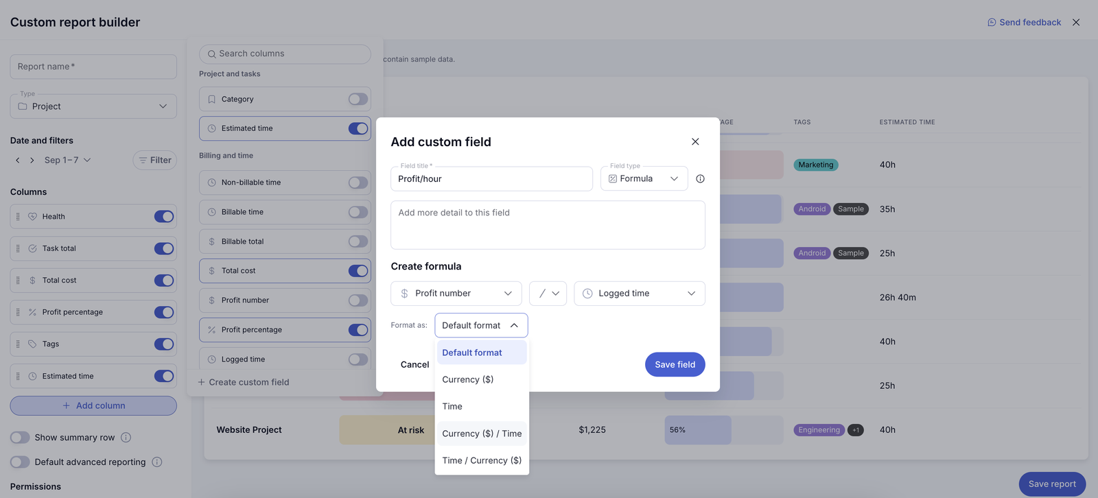 Introducing Formula fields