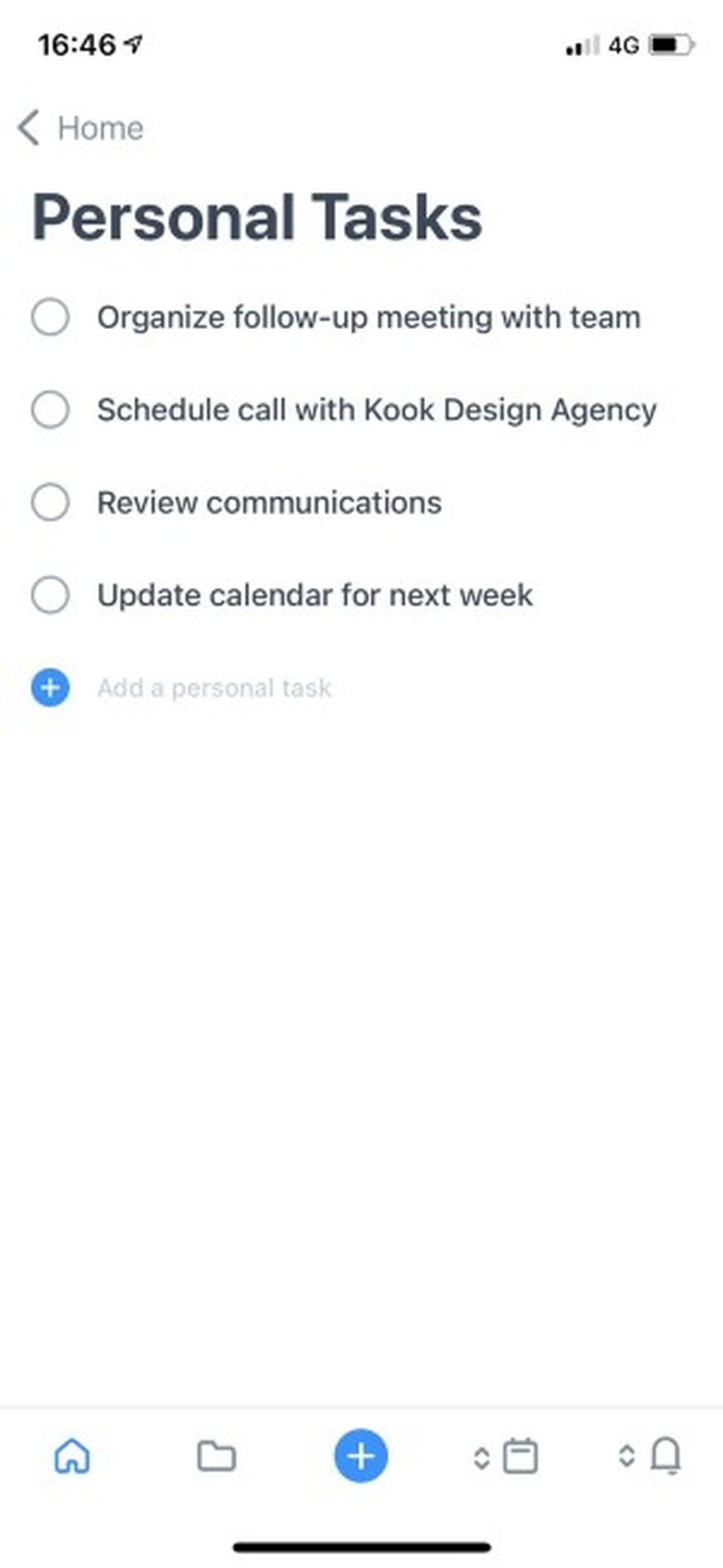 Introducing Personal Tasks: Your own private to-do list in Teamwork.com
