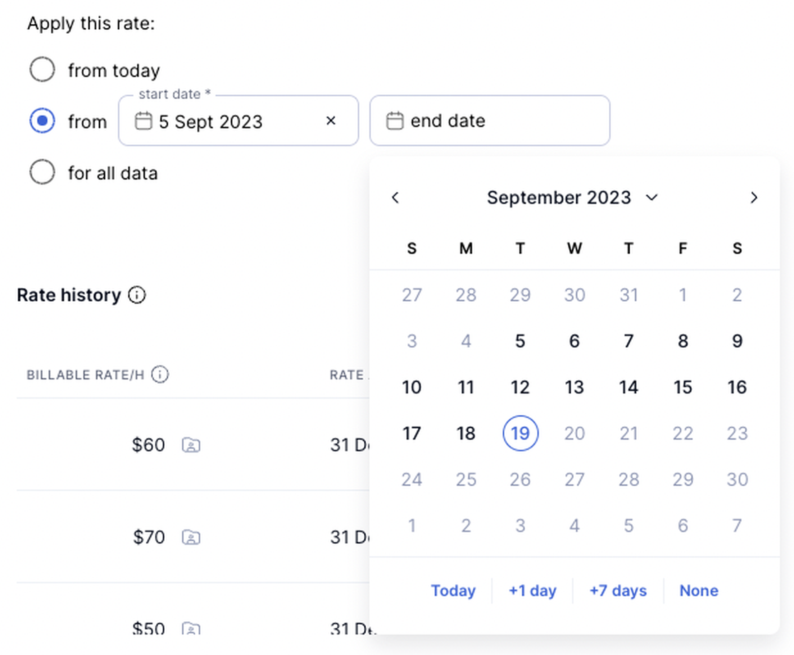 Retroactive User Rates in Teamwork.com